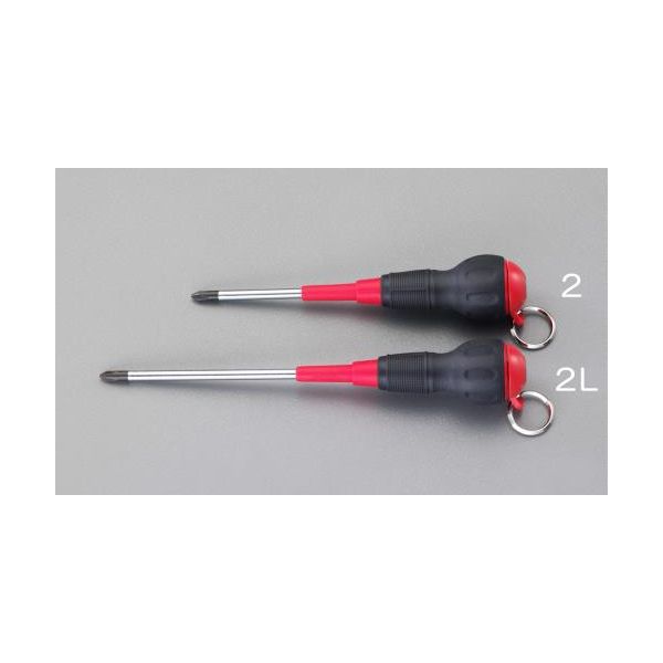 ●先端…#2●軸径…φ6.3mm●軸長…100mm●全長…202mm●落下防止リング付●先端マグネット付●グリップエンドが手の平に収まりスムーズに回転し指先での早回しができる「クイックターンハンドル」を採用●手の平で押しつけながら回すことで...
