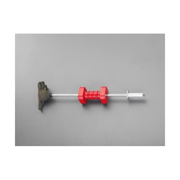 ●全長…700mm●ハンマー重量…4.3kg●穴サイズ…15×48mm(4個)●取付ねじサイズ…3/4インチ(ピッチ：2.54mm)●ドライブシャフト・ドラムカバー・ハブの抜き取りに。●固定したシャフト等の抜き取りに。●PCD95〜140の...