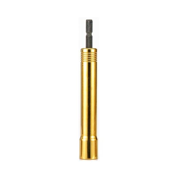 ●材質…本体：クロームバナジウム鋼●六角シャンク…1/4”●ポイント数…6●対辺…12mm●外径…18mm●全長…133mm●重量…103g●用途…吊ボルトやアイビーフォームタイなどのボルトネジ部が長く出る場合のナットの締め付けに最適。●特...