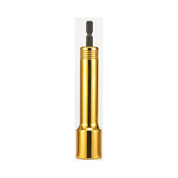 ●材質…本体：クロームバナジウム鋼●六角シャンク…1/4”●ポイント数…6●対辺…21mm●外径…28mm●全長…145mm●重量…150g●用途…吊ボルトやアイビーフォームタイなどのボルトネジ部が長く出る場合のナットの締め付けに最適。●特...