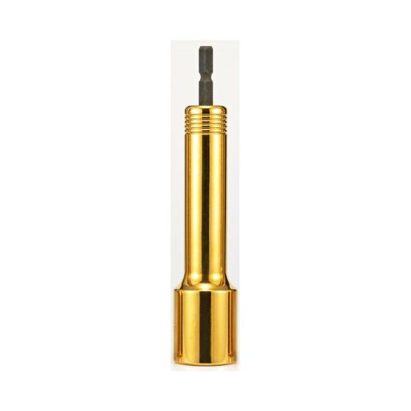 ●材質…本体：クロームバナジウム鋼●六角シャンク…1/4”●ポイント数…6●対辺…22mm●外径…30mm●全長…145mm●重量…174g●用途…吊ボルトやアイビーフォームタイなどのボルトネジ部が長く出る場合のナットの締め付けに最適。●特...