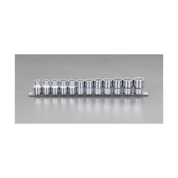 ●＜セット内容＞…12点●差込角…1/2”●対辺…10mm、11mm、12mm、13mm、14mm、15mm、16mm、17mm、18mm、19mm、20mm、21mm●外径…15mm、16.2mm、17.5mm、18.8mm、20mm、2...