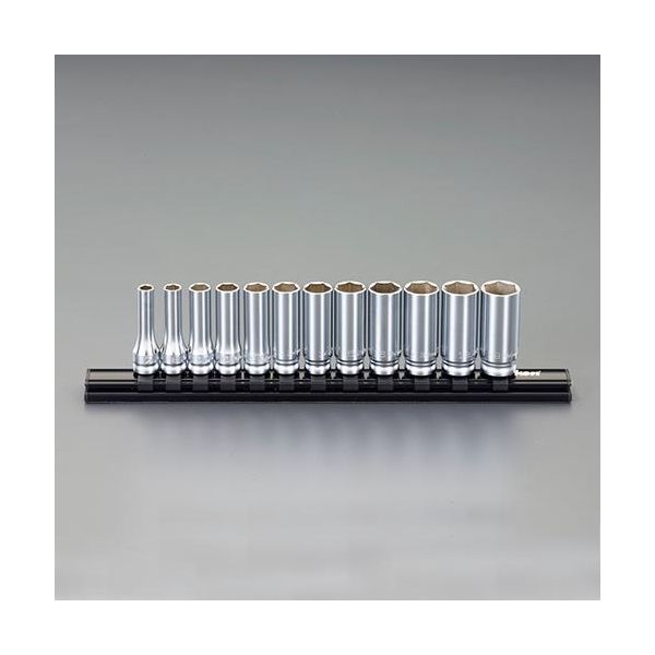 ●シリーズ…Z-EAL●＜セット内容＞ディーピソケット12本セットサイズ…7mm・8mm・10mm・11mm・12mm・13mm・14mm・15mm・16mm・17mm・18mm・19mmレール付●材質…ソケット：クロムモリブデン鋼、レール...
