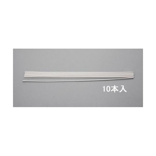 ●材質…ステンレス（SUS304）●ワイヤー構成…7×7●長さ…200mm●線径…1mm●切断荷重…75kg●重量（1本あたり）…0.84g●入数…10本●各種タグや標識の取付け等に便利です。類似商品はこちらエスコ EA628SA-202 ...