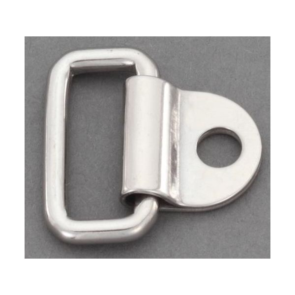 ●材質…ステンレス(SUS304)●参考使用荷重…15kg●サイズ…A：26mm、B：10mm、L：21mm、W：20mm、D1：2.3mm、D2：4mm、d：6.8mm●取付ねじ無し類似商品はこちらエスコ EA638BK-26 20mm　...