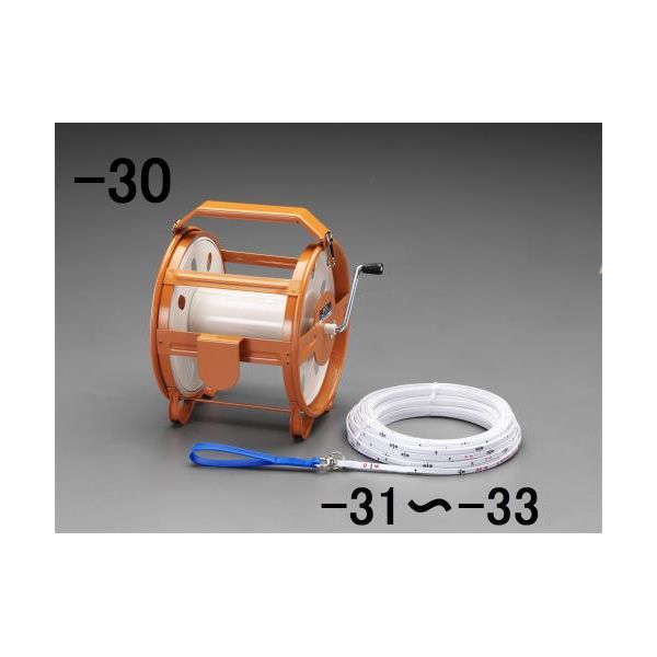 ●仕様…リールのみ●サイズ…260(W)×230(D)×265(H)mm●重量…2.5kg●山林、水面、港湾などの測量に。類似商品はこちら エスコ EA720MA-33 直送 代引不可10,323円 エスコ EA720MA-22 直送 代引...