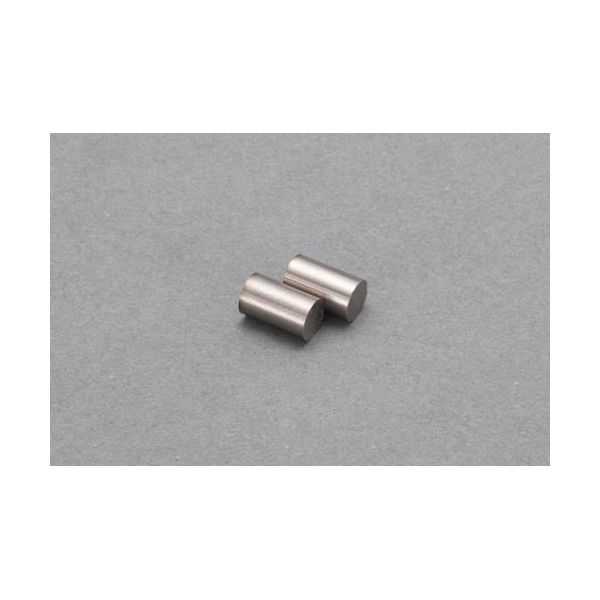 ●サイズ…φ6×10mm●重量（2個）…4g●材質…アルニコ磁石(Alnico5)●使用温度…550℃以下●磁束密度(ガウス)…1200●入数…2個●温度変化に強く、機械的強度に優れるアルニコ磁石使用●耐腐食性があります●磁気防止プレート付...