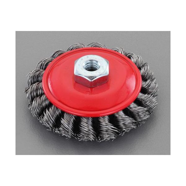 ●材質…鉄●最大回転数…12500rpm●外径…85mm●穴径…M10X1.5●厚み(高さ）…12mm●線径…0.50mm●重量…193g類似商品はこちらエスコ EA809YS-21 85mm／M10988円エスコ EA809YS-23 8...