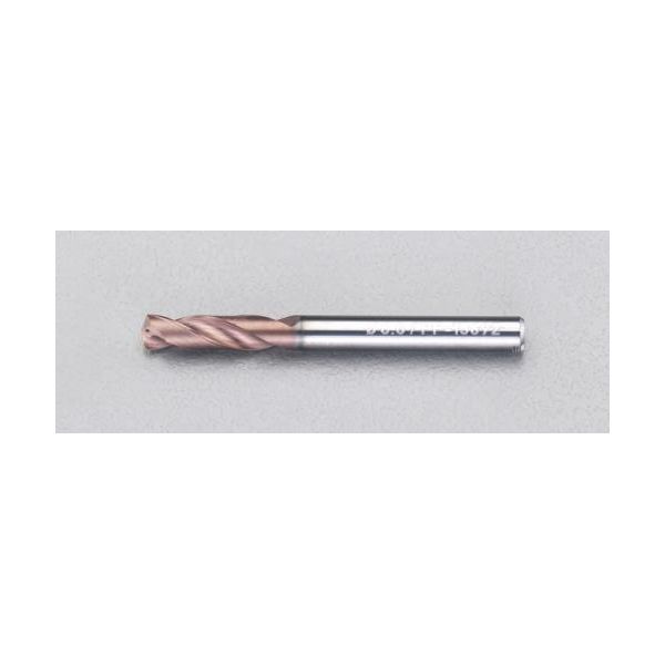 ●窒化アルミクロムコーティング●刃先径…5.0mm●全長…60mm●溝長…15mm●シャンク径…6mm●先端角…140°●ねじれ角…30°●適応素材…スチール・ステンレス・鋳鉄・アルミニウム●被削材の硬度HRc55くらいまで加工可能●入数は...