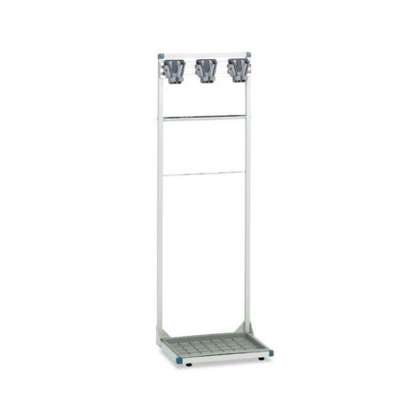 ●※注意※…【お客様組立品】●本体サイズ…約445(W)×360(D)×1325(H)mm●重量…約4.9kg●材質…本体：スチールに粉体塗装・アルミレール、丸パイプ・線材：スチールにユニクロメッキ、クリップ：ポリプロピレン・ナイロン・合成...