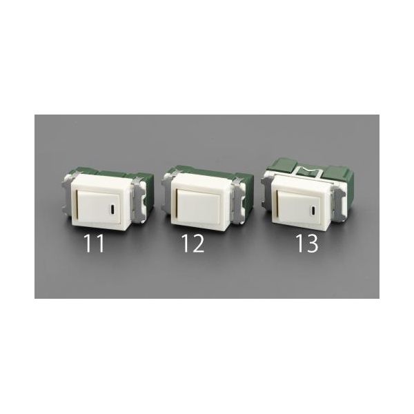 ●定格容量…15A 300V●回路…D（両切）●サイズ…44×22.7×29(H)mm●ネームなし類似商品はこちらエスコ EA940CE-11 300V／15A324円エスコ EA940CE-12 300V／15A509円エスコ EA940...