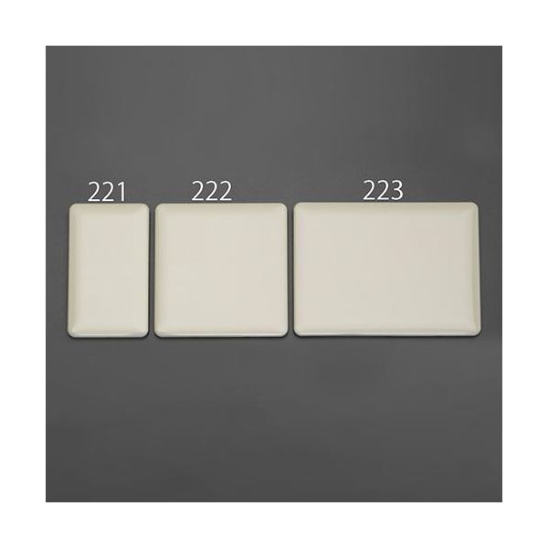 ●仕様…角型3連●サイズ…162×120×7mm●材質…ABS樹脂●カラー…ミルキーホワイト●取付枠付類似商品はこちらエスコ EA940CE-635 EA940CE2,516円エスコ EA940CE-633 EA940CE651円エスコ E...