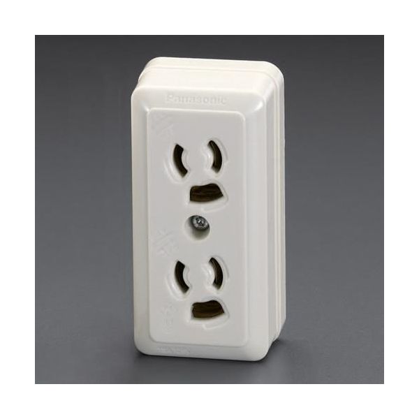 ●定格容量…15A 125V●形式…抜け止接地ダブルコンセント●サイズ…48×94×36(D)mm●差込口：2個●抜止・接地2P●送り端子付類似商品はこちらエスコ EA940CG-104 125V／151,735円エスコ EA940CG-1...