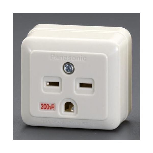 ●定格容量…15A 125V●差込口…接地2P●適用電線…IV、VVFφ1.6、2mm、2mm2、3.5mm2●巻締端子式●サイズ…57×50.6×31（D）mm類似商品はこちらエスコ EA940CG-139 250V／20976円エスコ ...