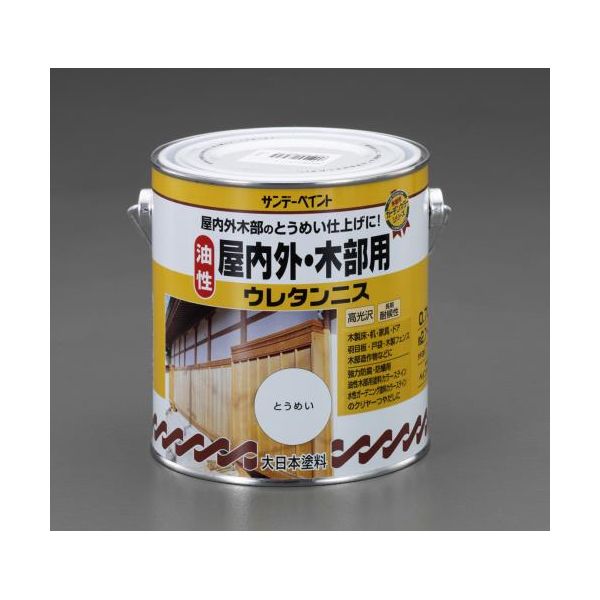 ●ツヤの有無…有り●用途…屋内外木部のクリヤー仕上げ及びカラーステイン仕上げの艶出し。●カラー…透明●内容量…0.7L●塗り面積…1回塗り：約1.35〜1.75m2　　　　　　　　 2回塗り：約2.7〜3.5m2●乾燥時間（指触）…20℃：...