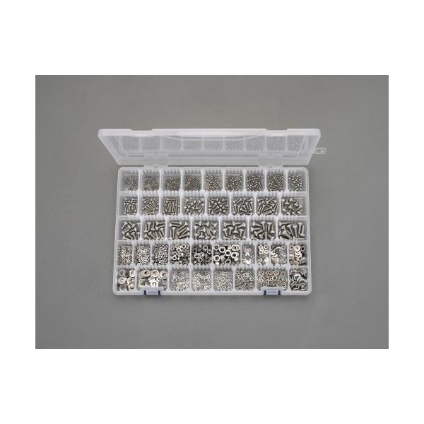 ●＜セット内容＞…サイズ（入数）：M2×4（20）M2×6（20）M2×8（20）M2×10（20）M2.6×4（20）M2.6×6（20）M2.6×8（20）M2.6×10（20）M3×6（15）M3×8（15）M3×10（15）M3×1...