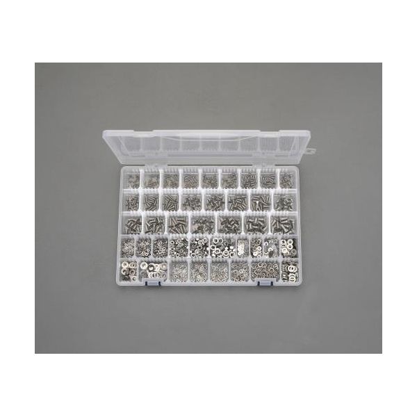 ●＜セット内容＞…サイズ（入数）：M2×4（20）M2×6（20）M2×8（20）M2×10（20）M2.6×4（20）M2.6×6（20）M2.6×8（20）M2.6×10（20）M3×6（15）M3×8（15）M3×10（15）M3×1...