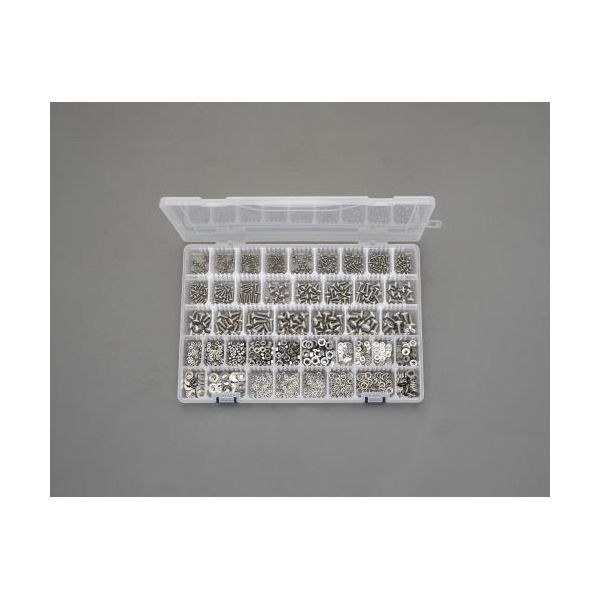 ●＜セット内容＞…サイズ（入数）：M2×4（20）M2×6（20）M2×8（20）M2×10（20）M2.6×4（20）M2.6×6（20）M2.6×8（20）M2.6×10（20）M3×6（15）M3×8（15）M3×10（15）M3×1...