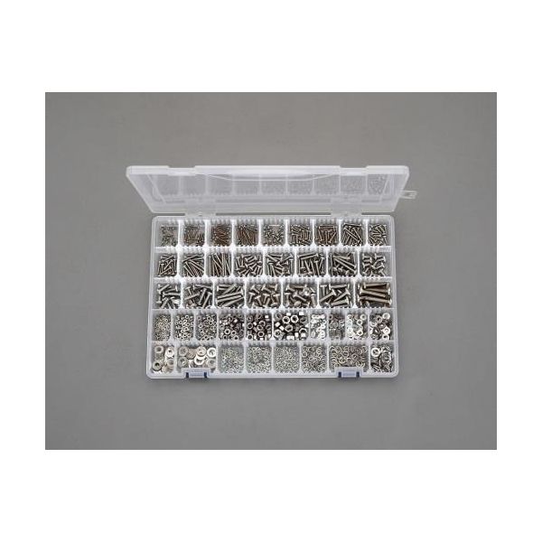 ●＜セット内容＞…サイズ（入数）：M2×5（20）M2×10（20）M2×15（20）M2×20（20）M2.6×5（20）M2.6×10（20）M2.6×15（20）M2.6×20（20）M3×10（15）M3×15（15）M3×20（1...