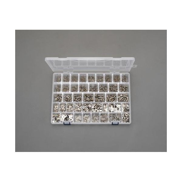 ●＜セット内容＞…サイズ（入数）：M2×4（20）M2×6（20）M2×8（20）M2×10（20）M2.6×4（20）M2.6×6（20）M2.6×8（20）M2.6×10（20）M3×6（15）M3×8（15）M3×10（15）M3×1...