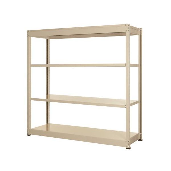 ●※注意※…【お客様組立品】●サイズ…1200(W)×600(D)×1800(H)mm●有効間口…1150mm●支柱幅…40mm●段数…4段●棚板厚み…35mm●材質…スチール●重量…40.66kg●耐荷重…750kg（1段あたり：150k...