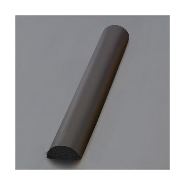 ●商品名…安心クッション　半円型●材質…NBR（発泡ゴム）●サイズ…約50(W)×400(L)mm●厚み…26mm●重量…約85g(1本当り）●カラー…ブラック●自動車のドアエッジの保護や衝撃吸収材として最適です。●搬入口のぶつかり防止にも...
