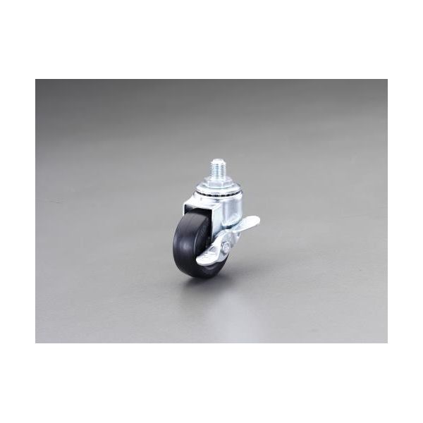 ●ねじサイズ…M12×14mm●ねじピッチ…1.25●材質…金具：ユニクロームメッキ、車輪：ゴム●自在(ストッパー付)●車輪径×幅…50×20mm●耐荷重…35kg●取付高…67mm類似商品はこちらエスコ EA986PT-131 40mm　...