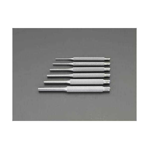 ●クロムバナジウム鋼●先端径…2・3・4・5・6・8mm●ローレット加工入り●ロールケース付類似商品はこちら エスコ EA572AD-100 直送 代引不12,492円エスコ EA572AD-6 6.0mm平行ピン1,272円エスコ EA5...