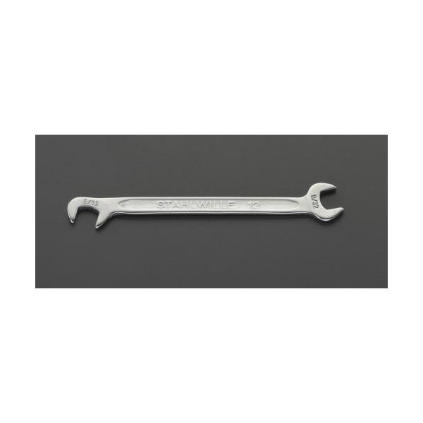 ●サイズ(インチ)…5/16●厚み(mm)…3●全長(mm)…96●重量(g)…16●材質…クロム合金鋼●厚みが2〜3mmの大変薄いスパナ。類似商品はこちらエスコ EA615A-113 EA615A−14,183円エスコ EA615A-11...