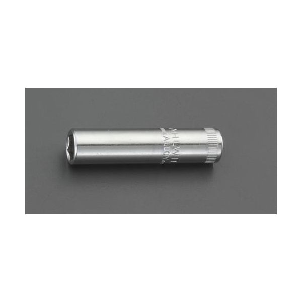 ●差込角…1/4”●対辺(mm)…10●全長(L;mm)…50●ソケット部外径(d1；mm)…14.3●差込部外径(d2；mm)…14.3●ソケット奥内径(d3；mm)…9●ボルト接触部内面奥行き(t1；mm)…9●最大奥行き(t2；mm)...