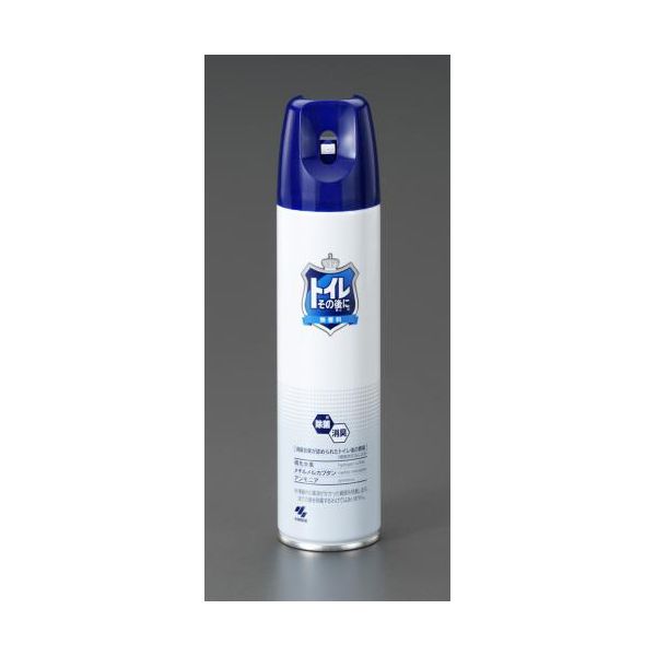 ●用途…トイレ用●内容量…280ml●無香料●成分…脂肪酸塩系消臭剤、第四級アンモニウム塩、エタノール●トイレ後の悪臭をスプレーするだけでスッキリと爽やかにします。●便器内の薬液がかかった範囲を除菌します。類似商品はこちらエスコ EA939...