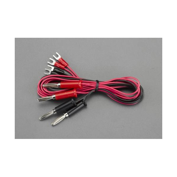 ●絶縁耐圧…AC2000V1分以上●リード線…0.3mm2●全長…1000mm●Y字端子⇔バナナプラグ●赤、黒、各色2本・計4本入類似商品はこちらエスコ EA940DT-72 EA940DT−1,921円エスコ EA940DT-51 EA9...