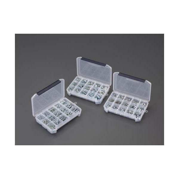 【商品説明】<セット内容>：【（+）ナベ頭】サイズ（M3×5（230）M3×10（150）M3×20（80）M4×10（80）M4×20（50）M4×30（40）M5×10（50）M5×20（30）M5×30（20）M6×10（...