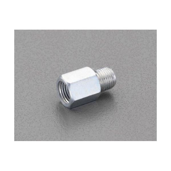 ●ねじサイズ…G（PF）1/8”（オス）×M10P1.0（メス）●オス側内径…5mm●全長…23mm●六角対辺…13mm●材質…スチール（亜鉛メッキ）●重量…12g類似商品はこちらエスコ EA991C-132 M10 雄 xG518円エスコ...