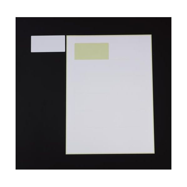 ●特徴…粗面対応●仕様…A4判6面●サイズ/1片…92×92mm●入数…10シート●カラーレーザー、カラーコピー、モノクロコピー対応●水・光・温度変化に強く、屋外での使用に最適。●ザラザラ面にしっかり貼りつくので、コンクリートやブロック等の...