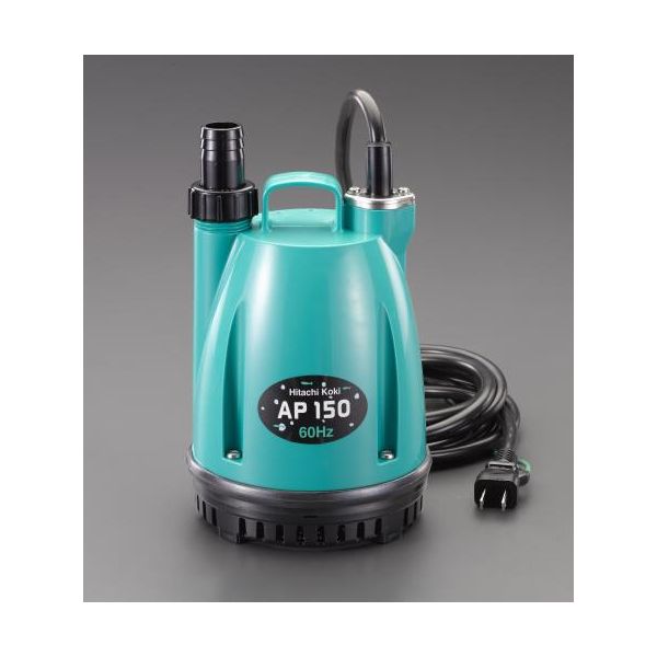 ●HiKOKI：型番…AP150(60HZ)●貯水槽の給排水に●電源…AC100V●周波数…60Hz●出力…150W●口径(mm)…15・25●サイズ(mm)…φ142× 204(H)●重量(kg)…3.0●コード長…3m●最低水位…20m...