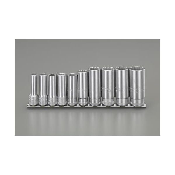 ●差込角…3/8”●全長…54〜65mm●手締めの際に便利な側面ローレット加工●対辺(mm)…8・10・11・12・13・14・17・18・19・22●10個組類似商品はこちら エスコ EA617DL-2 直送 代引不可・6,381円 エス...