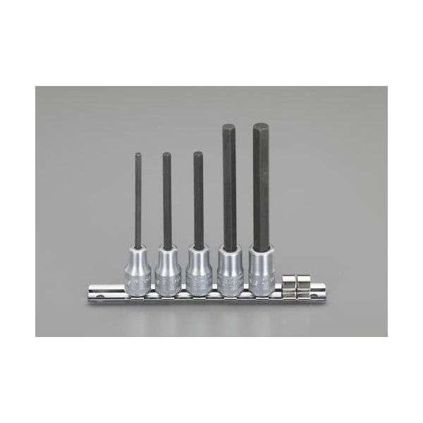 ●差込角…3/8”●全長…100〜120mm●手締めの際に便利な側面ローレット加工●対辺(mm)…4・5・6・8・10●5個組類似商品はこちらエスコ EA617YL-5 3/8sqx5mm3,226円エスコ EA617YL-8 3/8sqx...