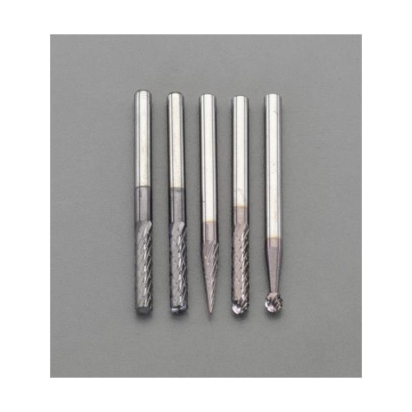 【商品説明】<セット内容>：5本組みサイズ：（刃径×刃長×全長）：3×13×38mm（2種類）3×11×39mm3×13×38mm3×2.7×38mm軸径：3.0mm材質：タングステンカーバイドケースサイズ：69×33×75(H...