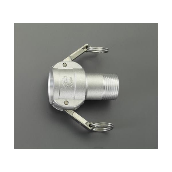 ●材質…アルミニウム鋳物(AC4C-T6)●使用圧力…1.08MPa●使用温度…-30〜70℃●呼び径…65●ねじサイズ…R2・1/2”●サイズ…A：214、B：109、φC：77φF：60、h：58、H：116(エスコ寸法図をご参照下さい...