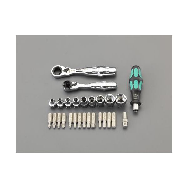 ●ミニビットラチェットハンドル(六角対辺1/4”)…87mm●ミニソケットラチェットハンドル…107mm●ミニドライバーハンドル…78mm●(1/4”)ソケットアダプター●(1/4”)ソケット(6角)…4.0・5.0・5.5・6.0・7.0...