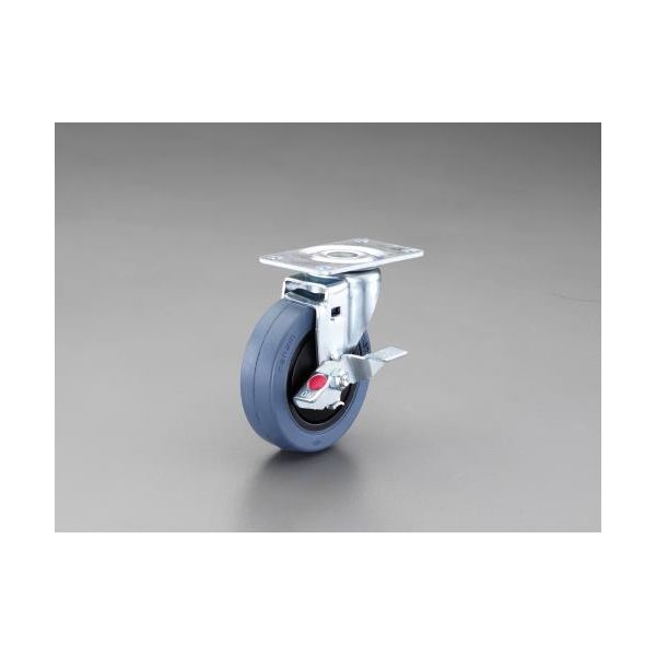 ●ベアリング入●材質…金具：スチール(ユニクロームメッキ)、車輪：ゴム●自在(ストッパー付)●車輪径×幅…100×27mm●耐荷重…60kg●取付高…122mm類似商品はこちらエスコ EA986PT-143 75mm　キャ2,745円エスコ...