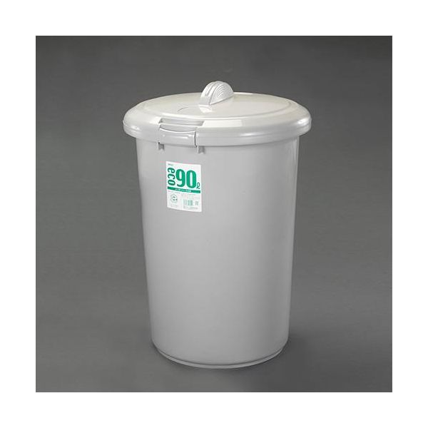 ●本体+ふた●材質…再生ポリプロピレン●ふたロック付●容量…90L●サイズ…φ550×825(H)mm(蓋セット時の寸法)●重量…4.8kg類似商品はこちら エスコ EA995CA-171 直送 代引不6,230円 エスコ EA995CA-...