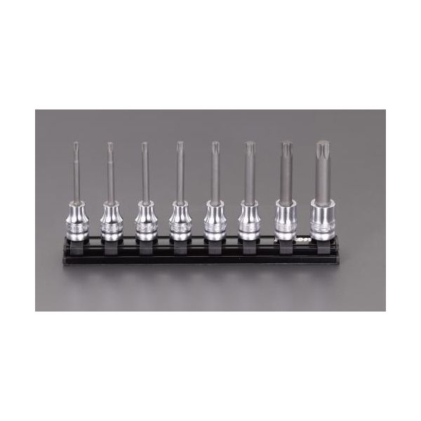 ●シリーズ…Z-EAL●〈セット内容〉…8個組●差込角…3/8”(9.53mm)●サイズ…T20・T25・T27・T30・T40・T45・T50・T55類似商品はこちら エスコEA619BS-100 直送 代引不可11,569円 エスコ E...