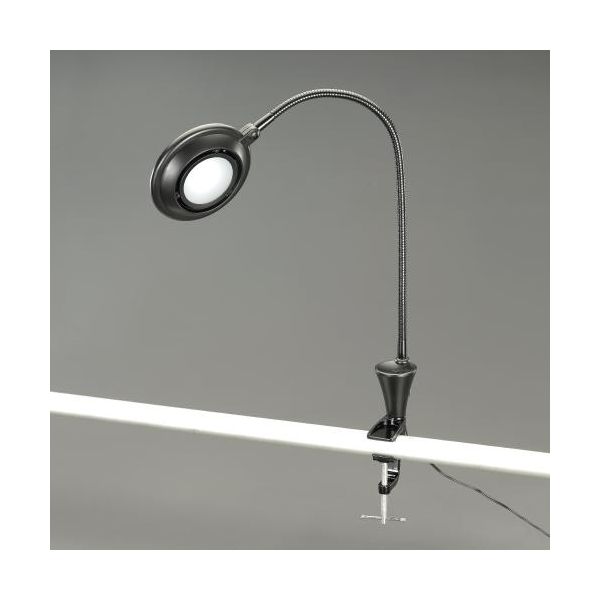 ●電源…AC100〜250V●電球…LEDチップ1灯●全長…480mm●重量…480g●取付クランプ厚み…55mm●コード長…1.8m●明るさ…強：490ルーメン弱：280ルーメン●クランプ式でしっかり固定！最大490ルーメン×フレキシブル...