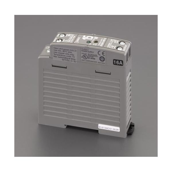●入力電圧…AC100〜240V(電圧範囲：AC85〜264V/DC100〜370V共用)●出力容量…15W●サイズ…22.5×95×90(H)mm●出力電圧…DC12V●出力電流…1.3A●動作表示…LED(緑)●端子…3.5mmスクリュ...