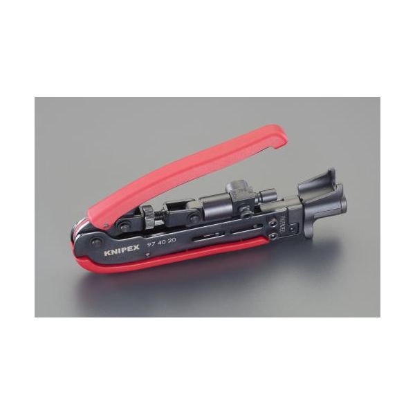 ●全長(mm)…175●対応端子…F・BNC・RCA●適用同軸ケーブル…RG59・6・11●重量(g)…430●調節ねじにより様々な長さのコネクタに対応しています。類似商品はこちら エスコ EA538KG-11 直送 代引不可36,498円...
