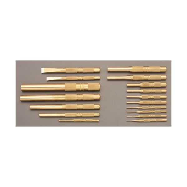 ● ＜セット内容＞…●スクレーパー(先端径×全長)…10×140mm、13×152mm●ドリフトポンチ(先端径×全長)…6×100mm、10×152mm、13×178mm、16×203mm、19×203mm●ピンポンチ(先端径×全長)…1....