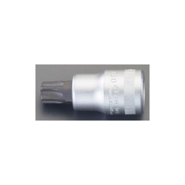 ●重量(g)…265●差込角…3/4”●先端外形寸法(mm)…13.2●サイズ…T60●全長(L1；mm)…80●軸長(L2；mm)…25●ソケット部外径(d；mm)…34.7●重量…265●頑丈な圧入式の3/4”DRヘクスローブビットソケ...