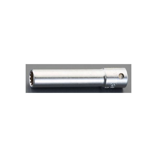 ●呼びサイズ…8●重量(g)…24●対辺(インチ)…1/4●差込角…1/4”●ソケット部外径(d1；mm)…9.5●差込部外径(d2；mm)…10.7●ソケット中間空洞部内径(d3；mm)…5.6●全長(L;mm)…50.8●ボルト接触部内...